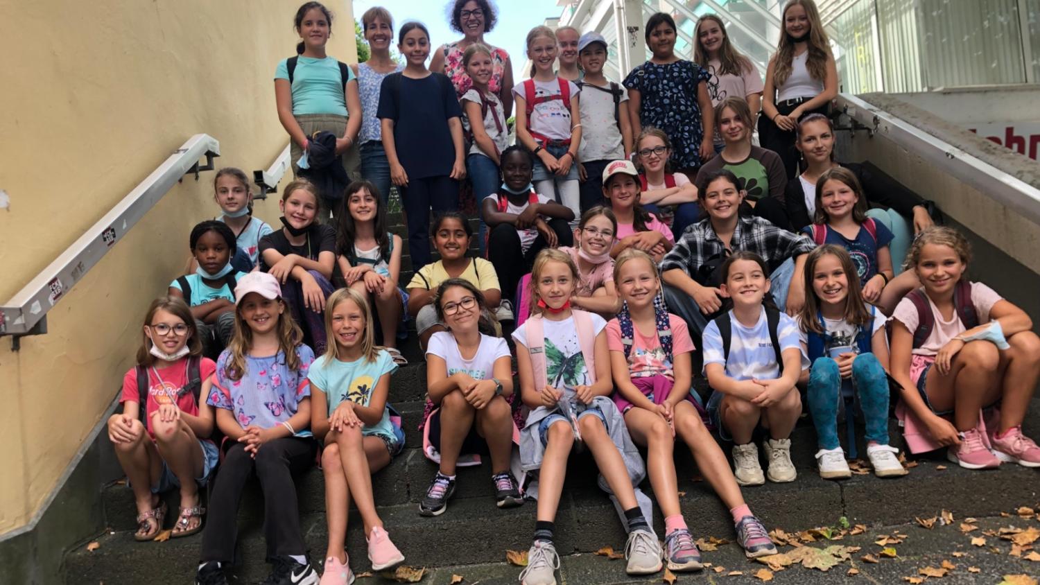 Kennenlernausflug der Klasse 5b